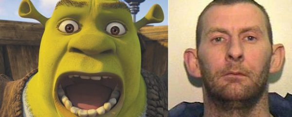 Conoce a "Shrek", el ladrón que es tan feo que no puede robar más ...